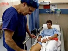 Seb Tape on the mend