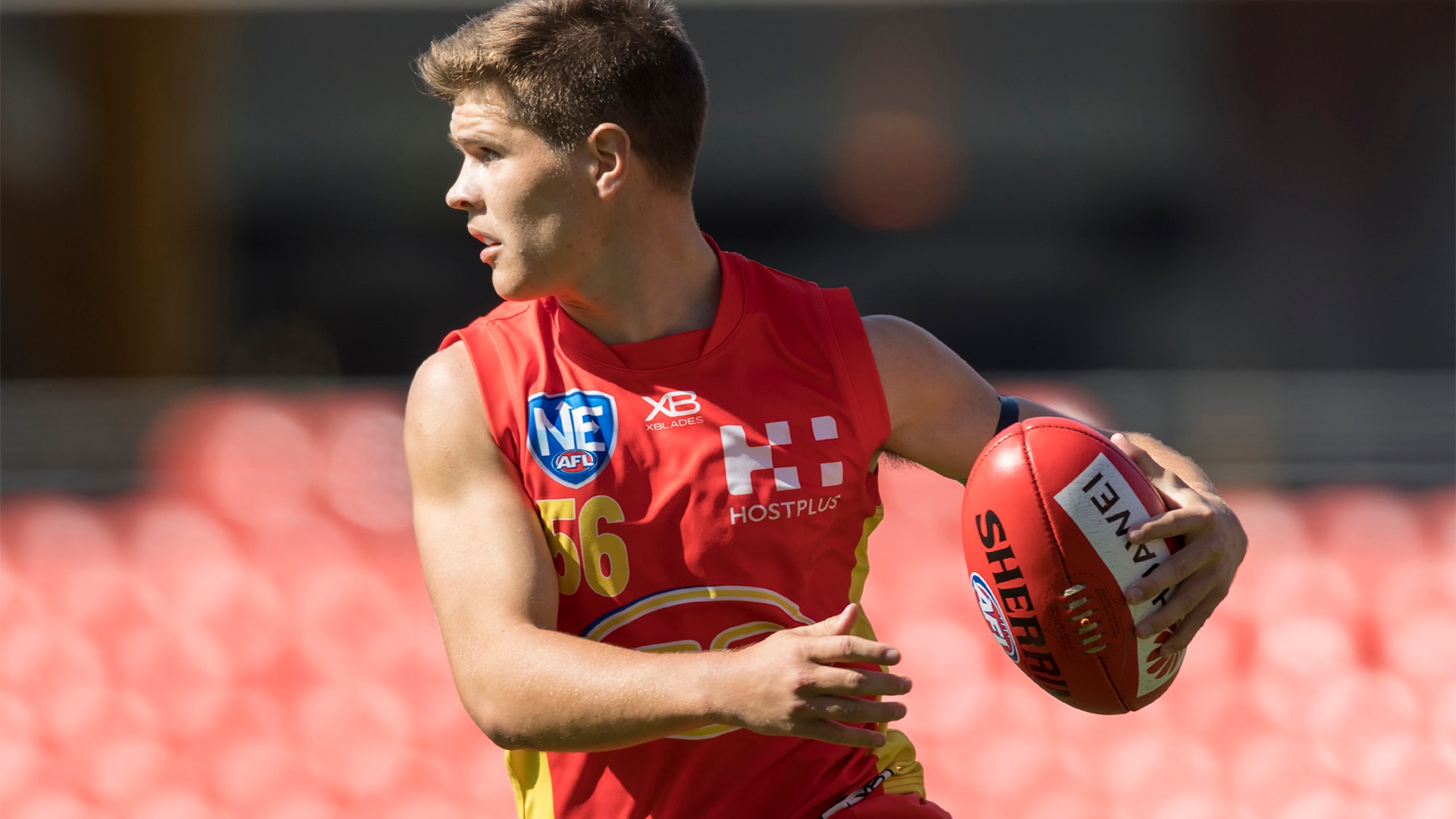 SUNS Academy member Connor Budarick RD17 NEAFL Rising Star
