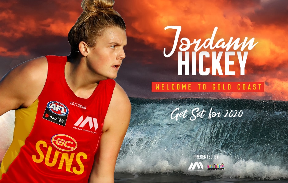 Jordann Hickey joins the SUNS