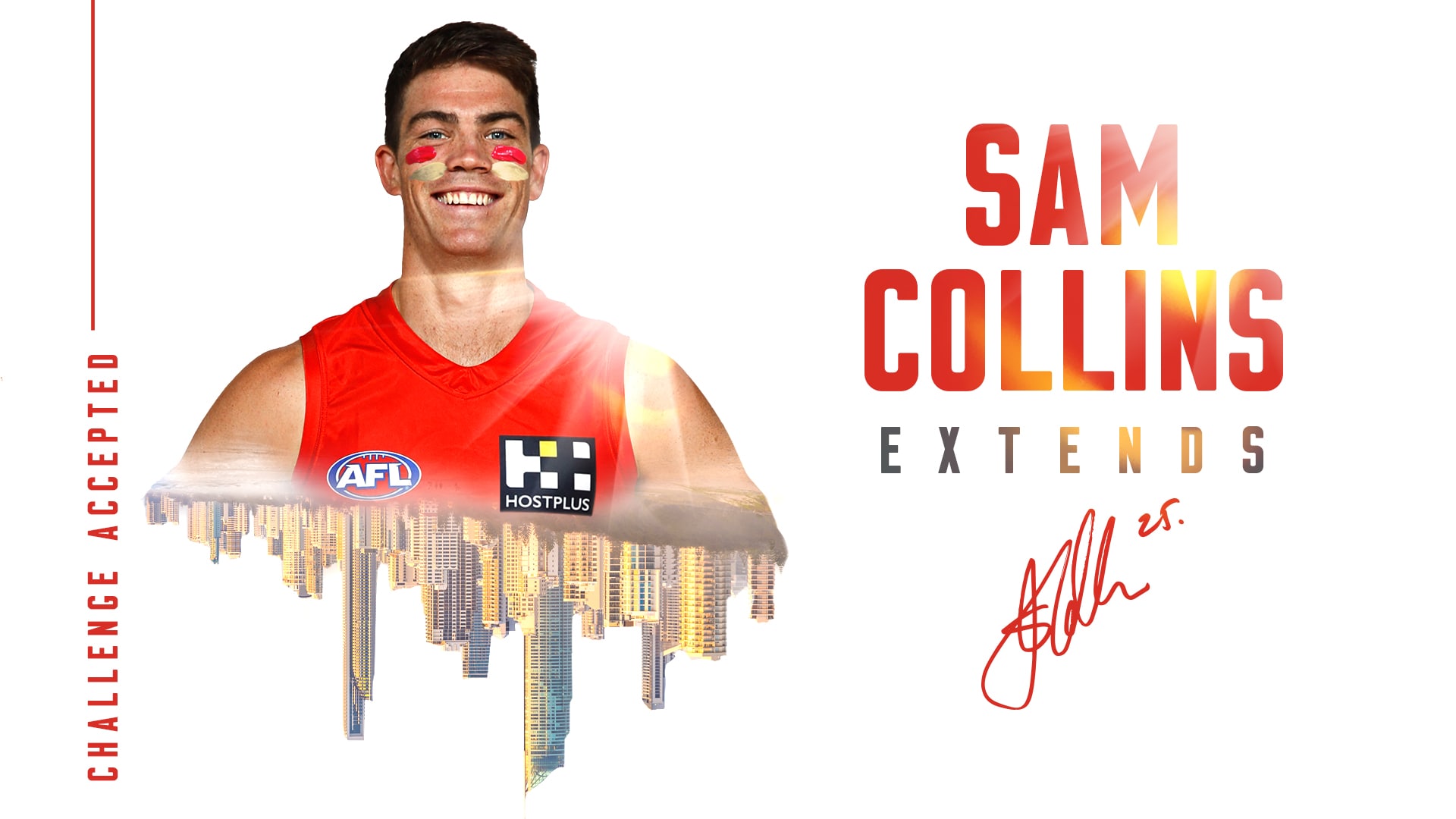 Challenge Accepted: Sam Collins Extends