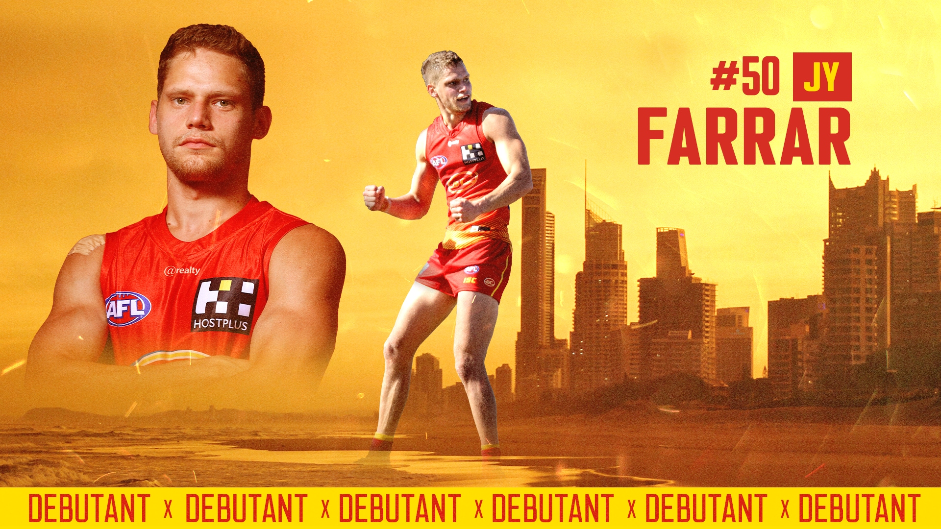 Jy Farrar to make his AFL Debut