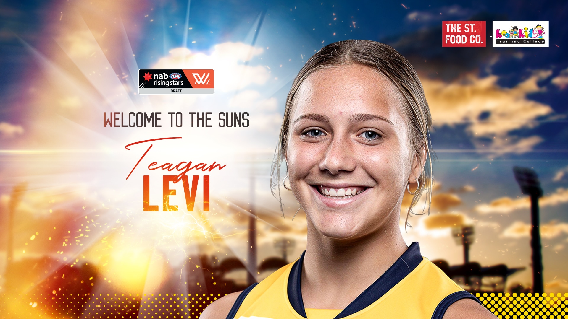 Teagan Levi joins the SUNS with Pick 6