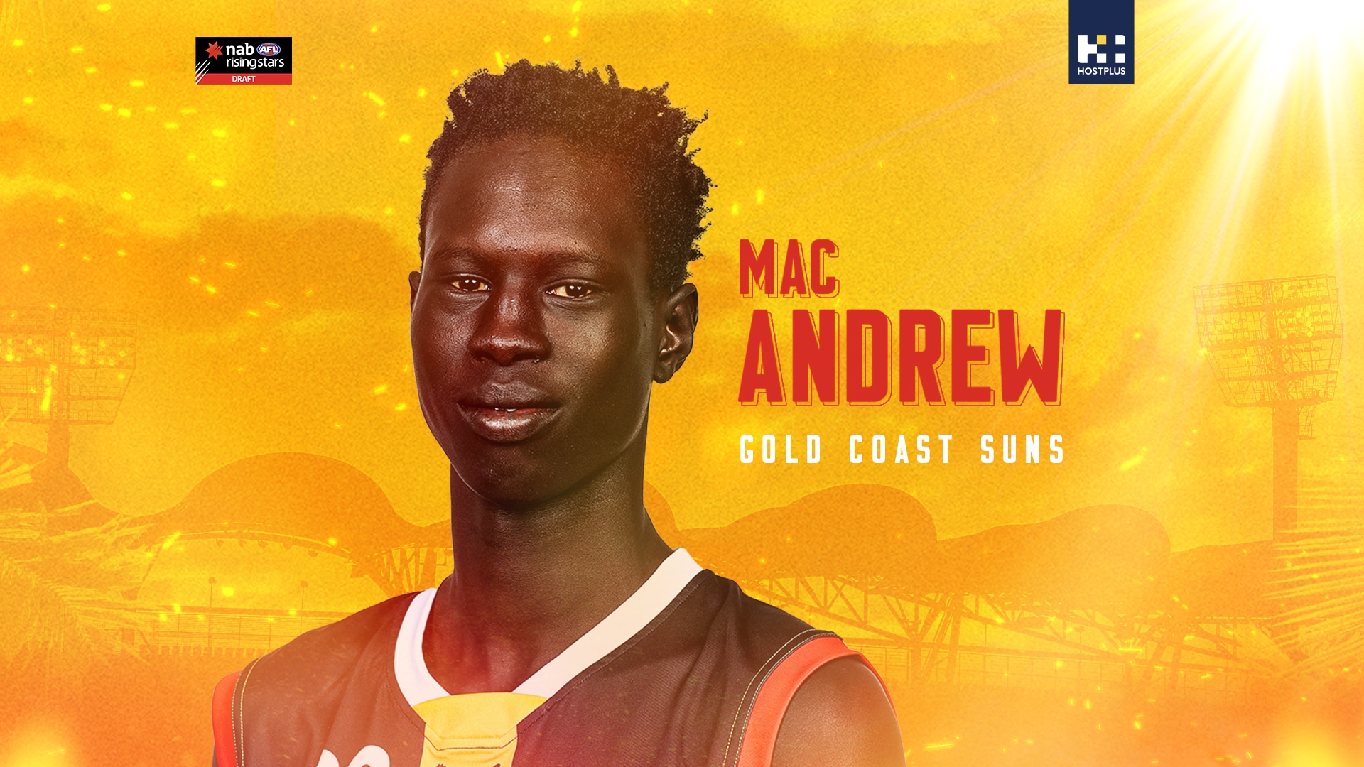Mac Andrew joins the SUNS with pick 5