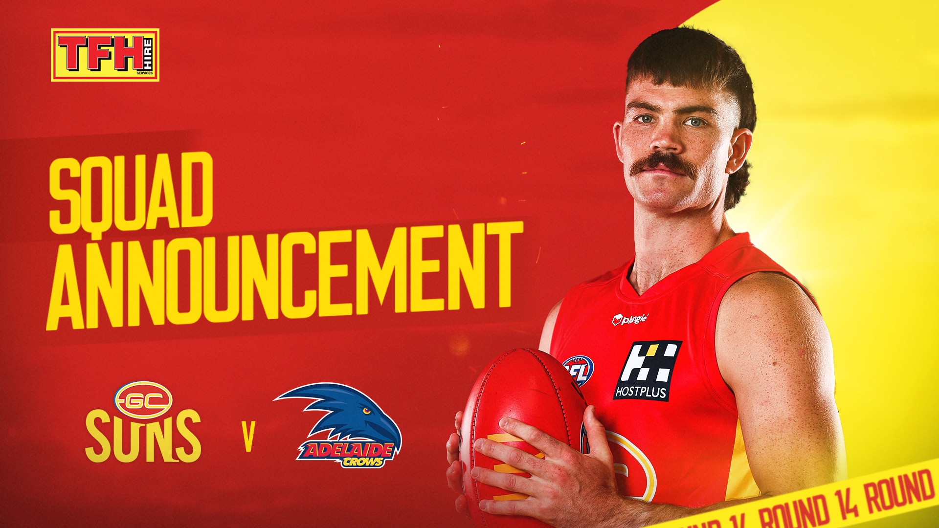 Round 14 Squad Announcement