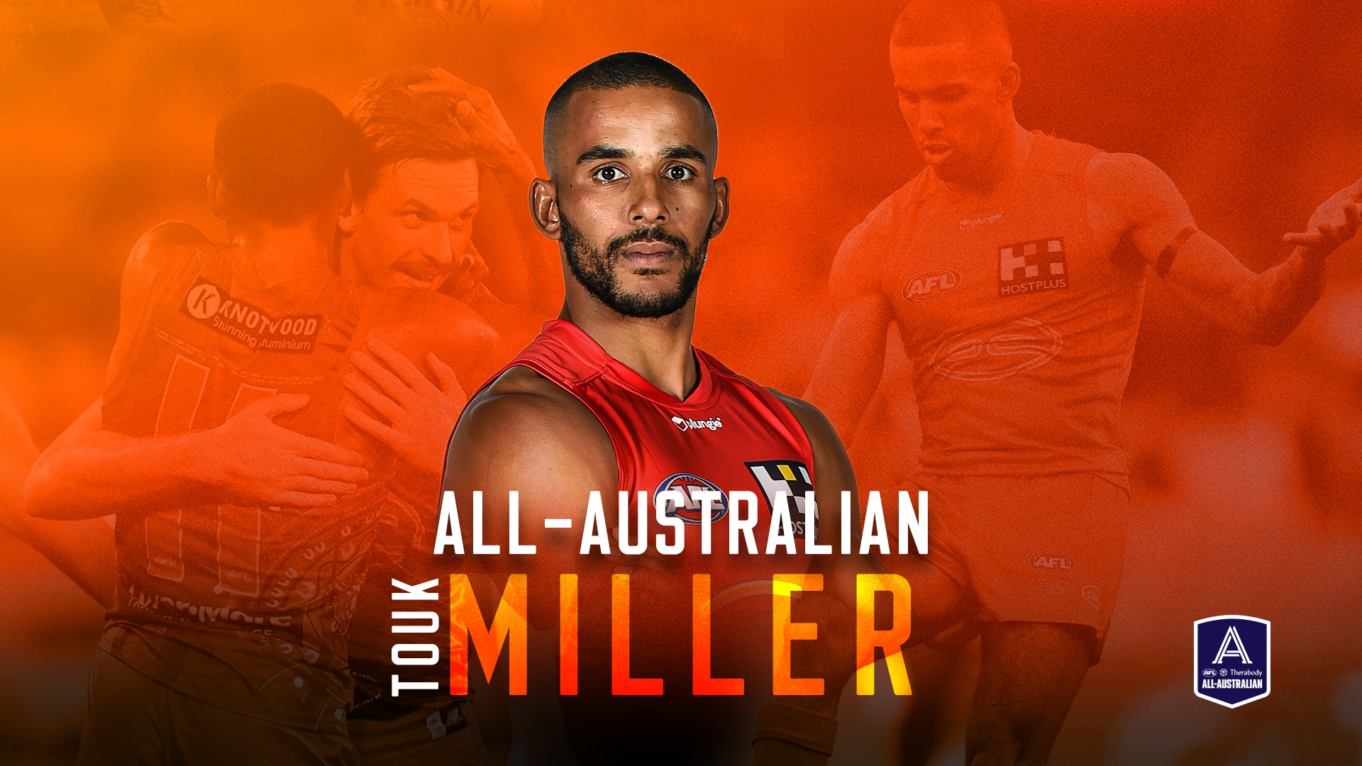 Touk Miller a two-time All-Australian