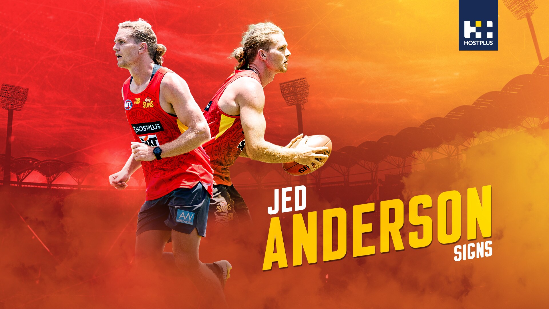 Jed Anderson signs with the SUNS