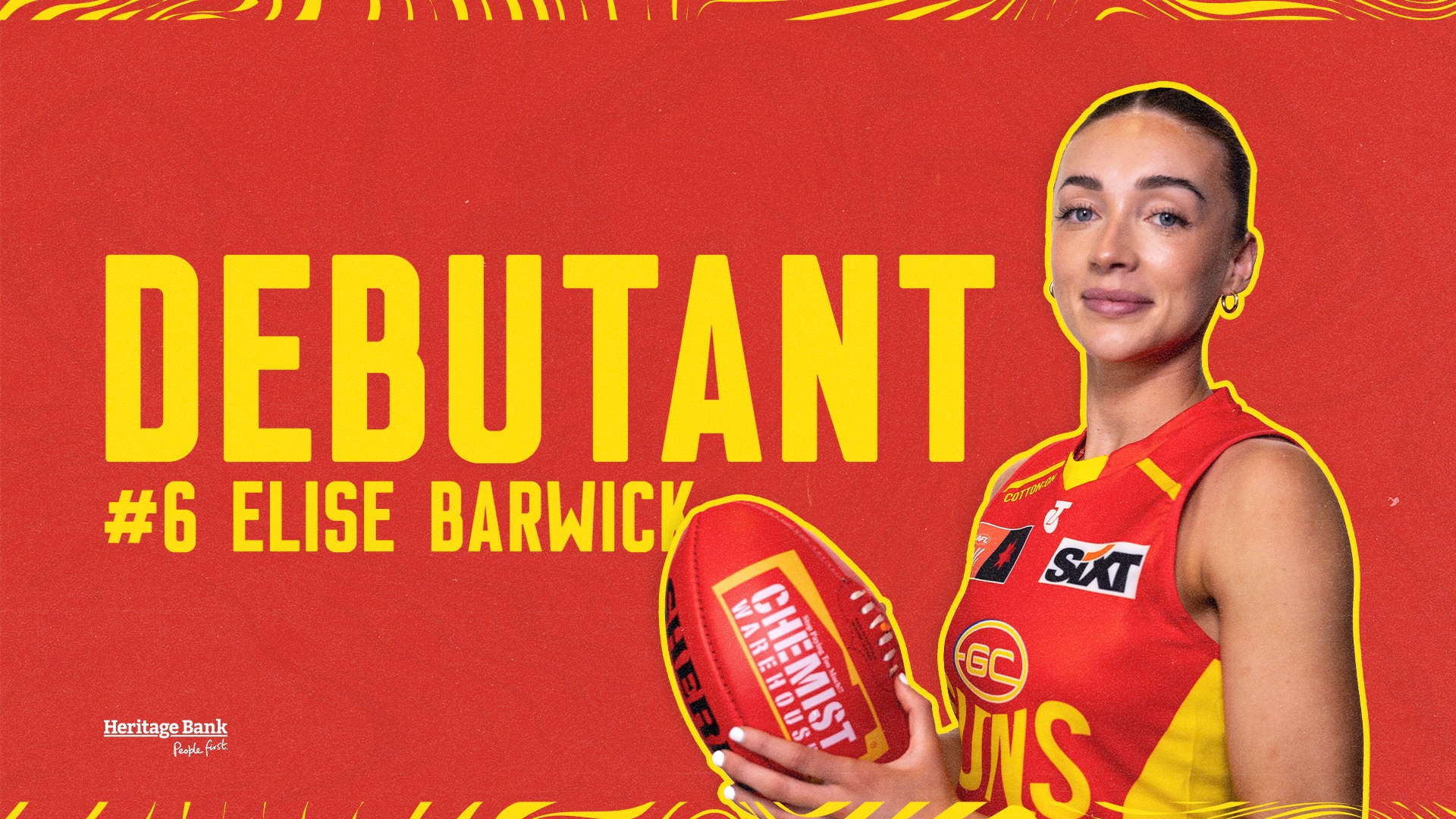 Elise Barwick to become SUNS sixth AFLW debutant of 2023
