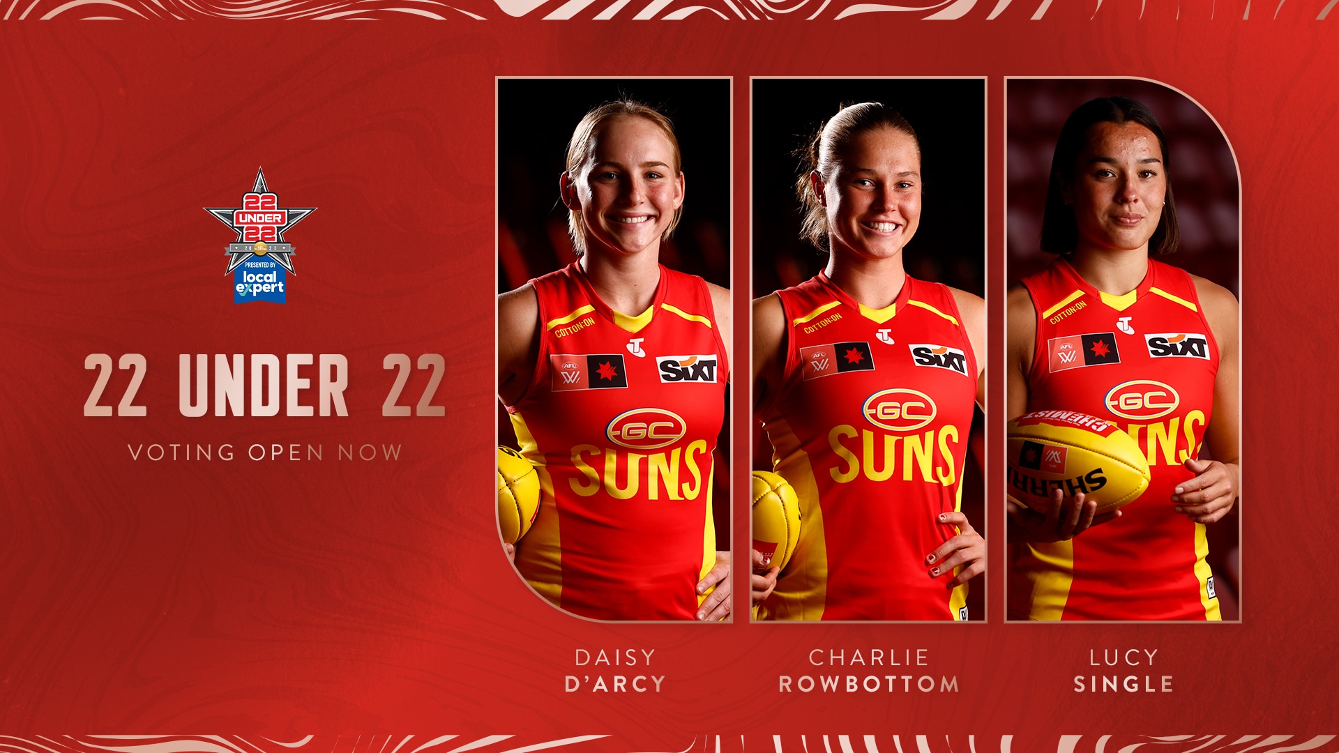 SUNS trio in 22Under22 contention