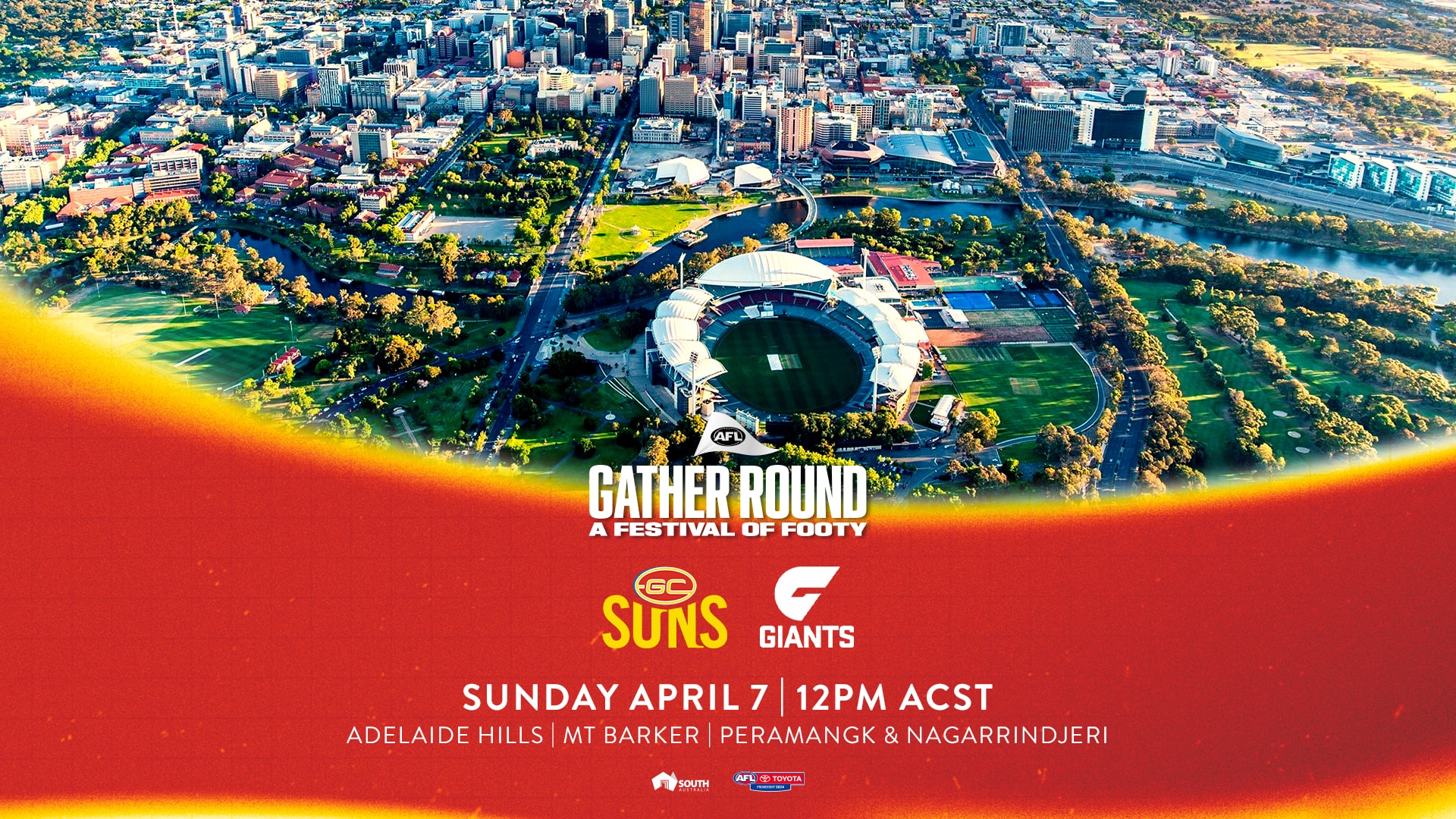 GC SUNS Gather Round Fixture Confirmed