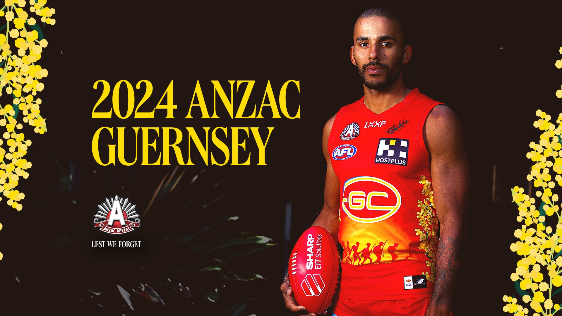 Introducing the SUNS 2024 ANZAC guernsey