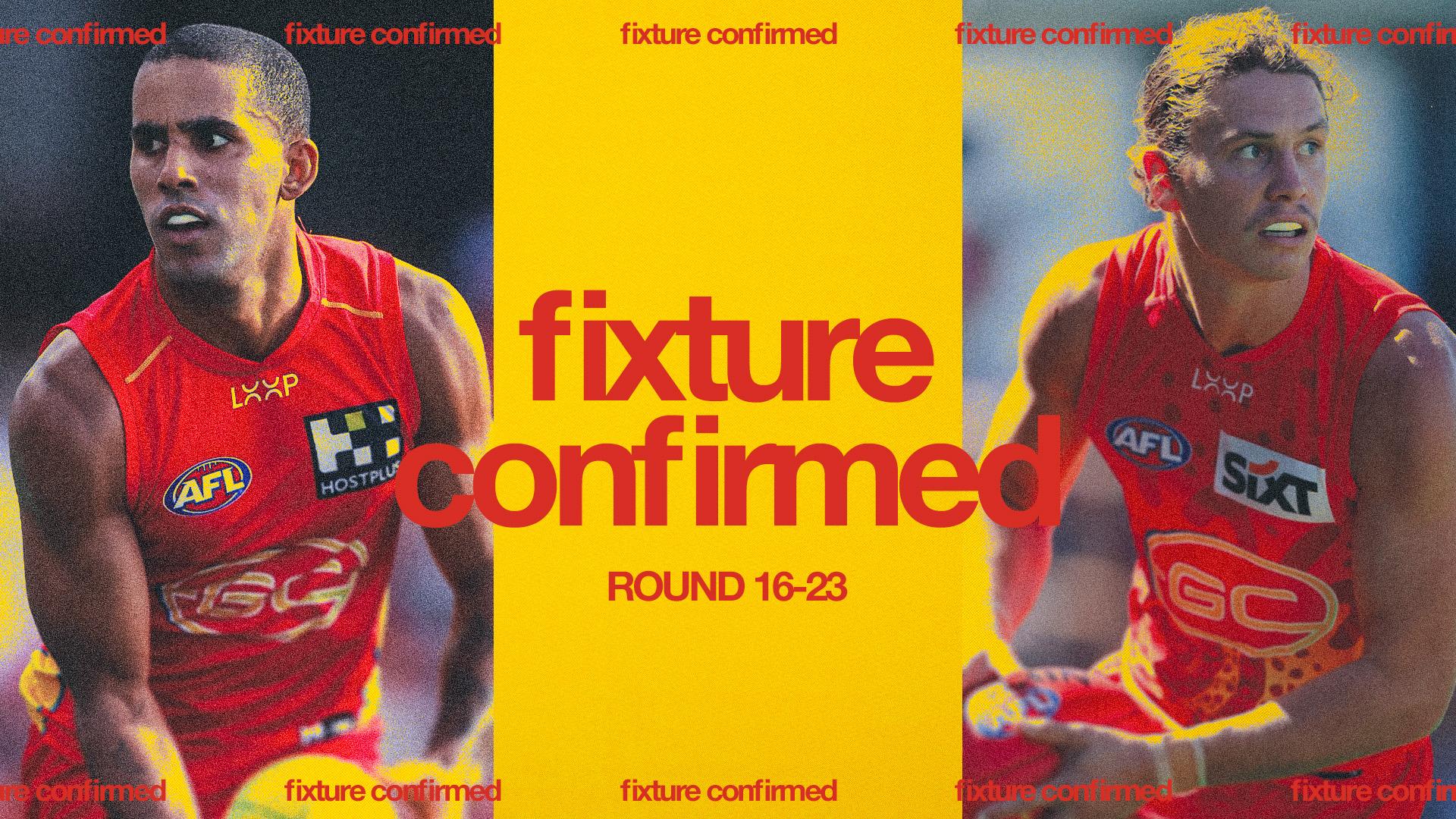 AFL Fixture: Rounds 16-23 locked in