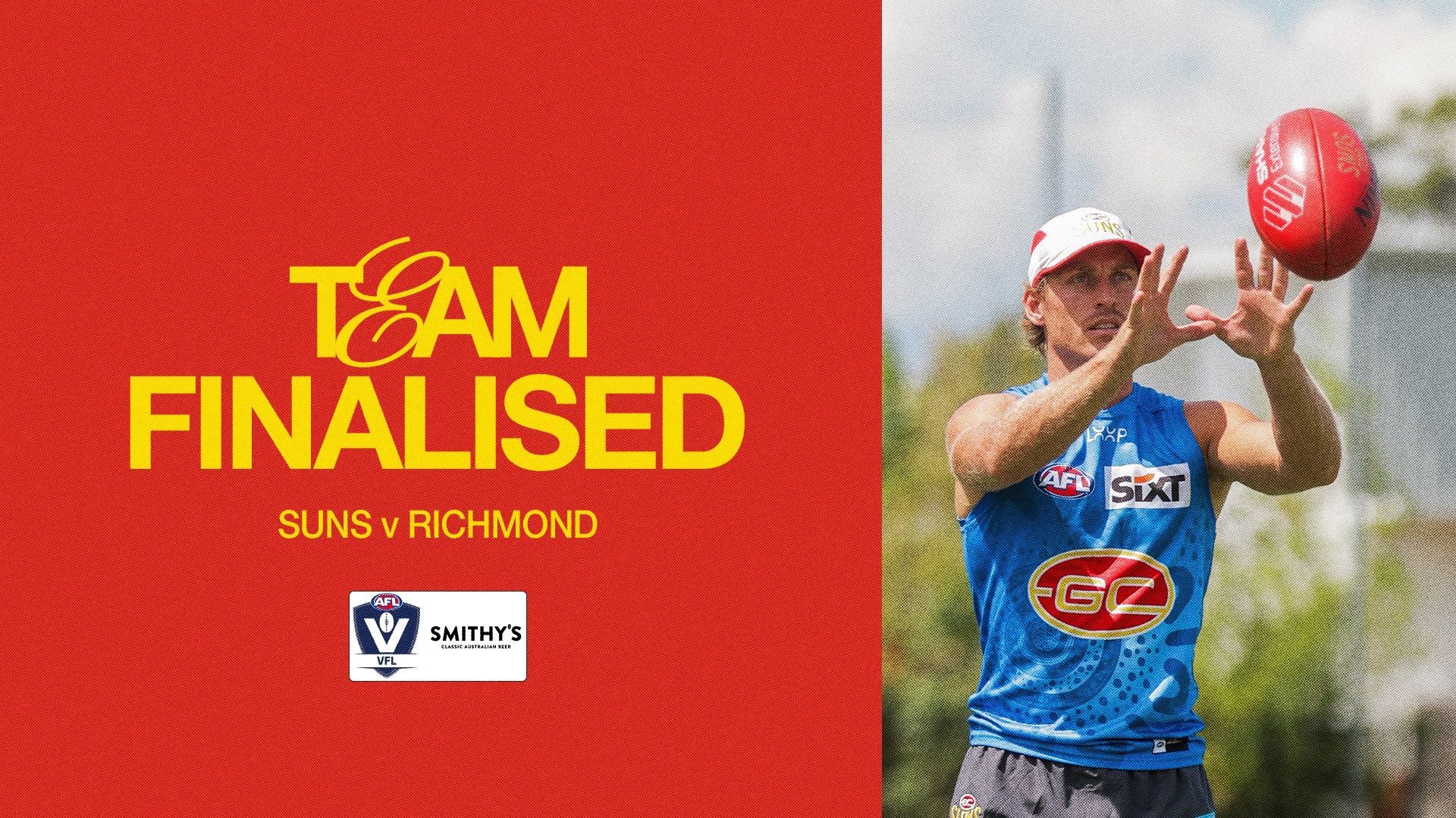 VFL Team Announcement: Round 16