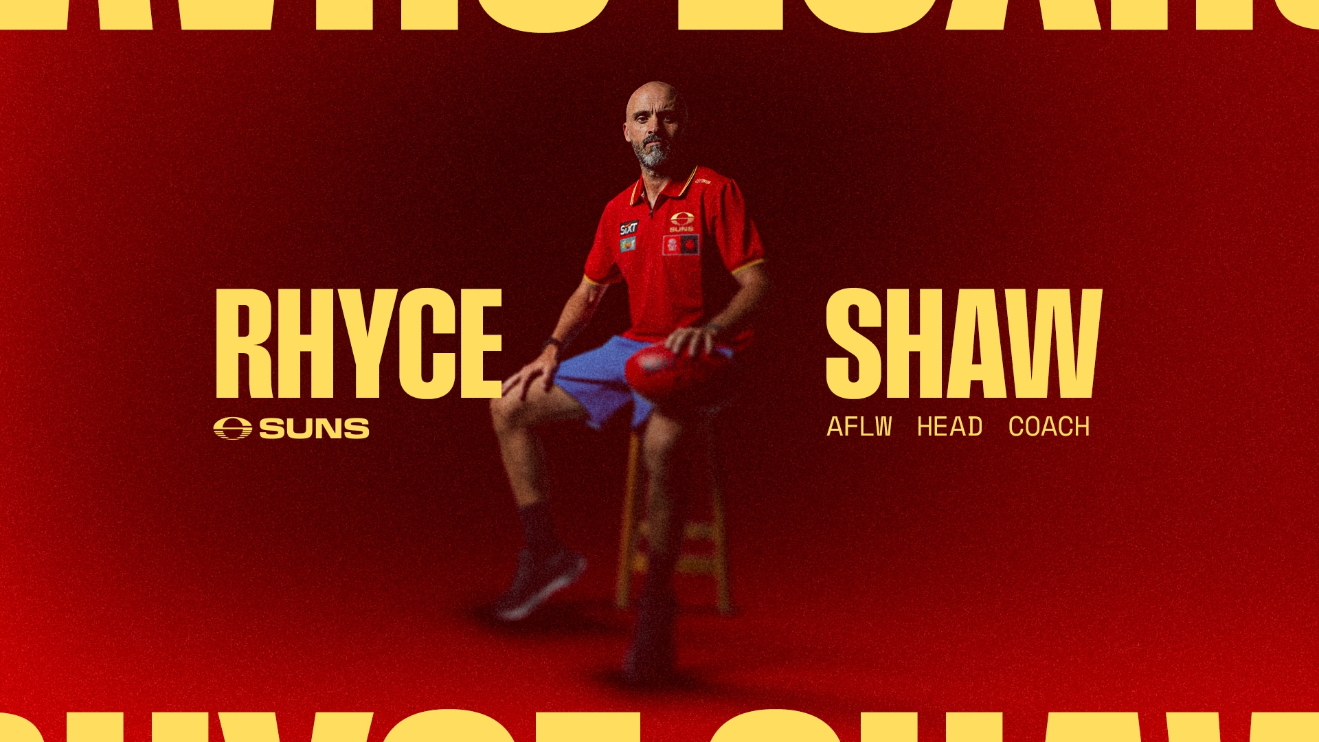 Rhyce Shaw appointed Gold Coast SUNS AFLW Head Coach