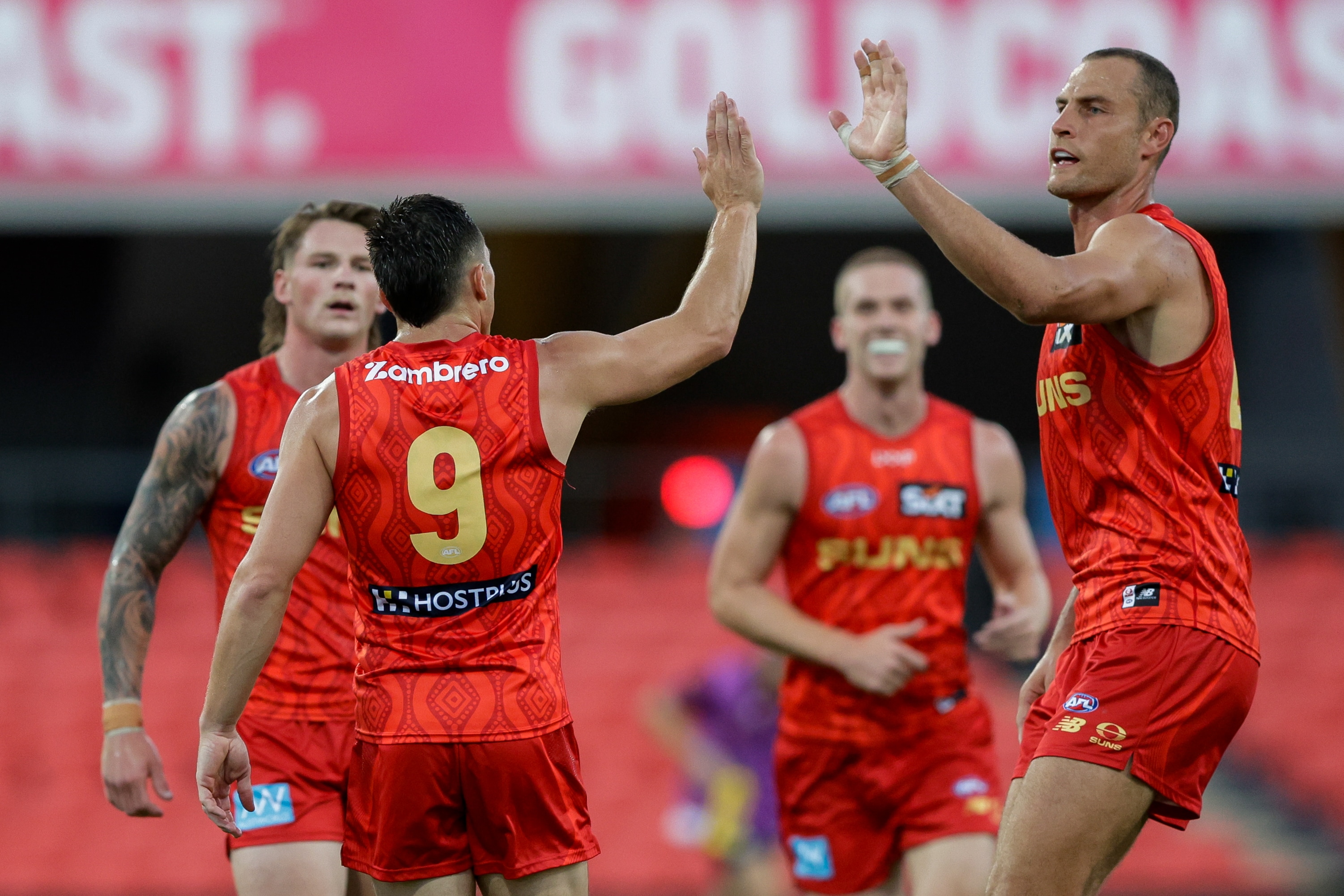 SUNS perform strongly in trial against Lions and Magpies