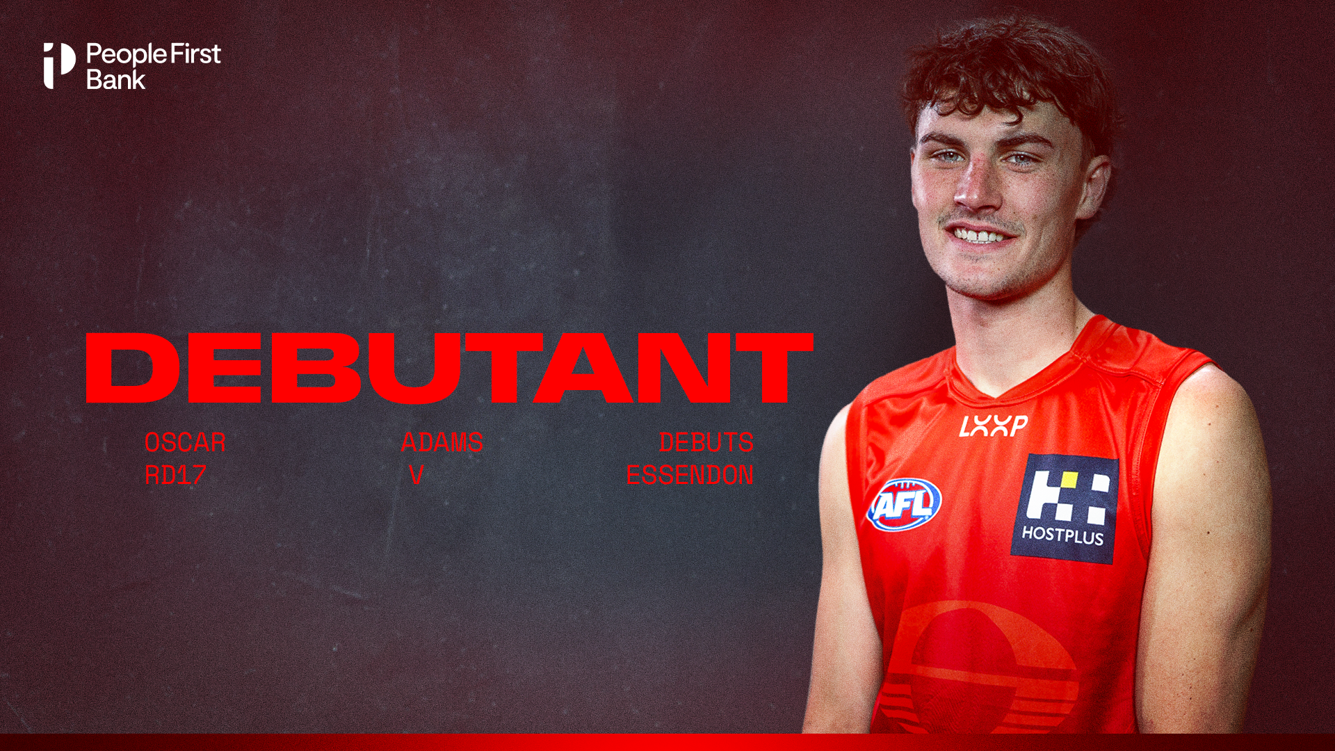 Oscar Adams to debut