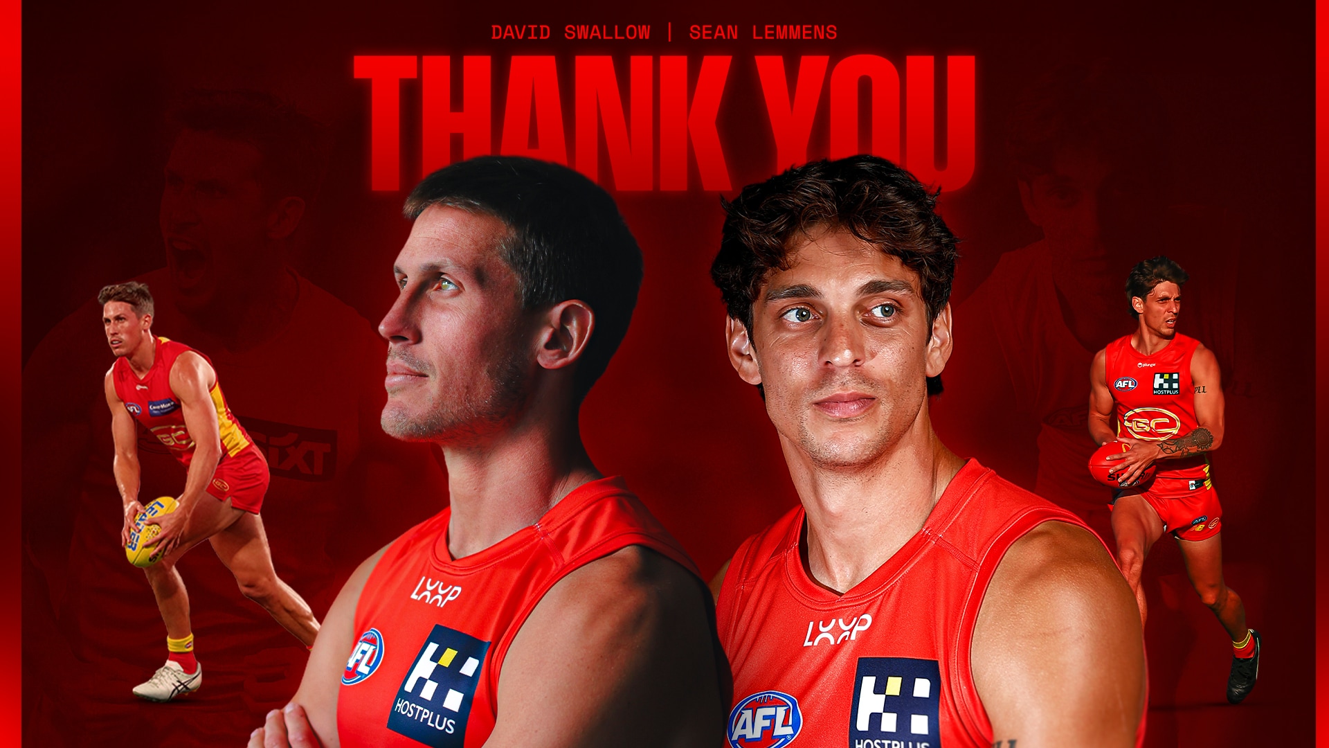 Club legends David Swallow & Sean Lemmens to retire at season’s end
