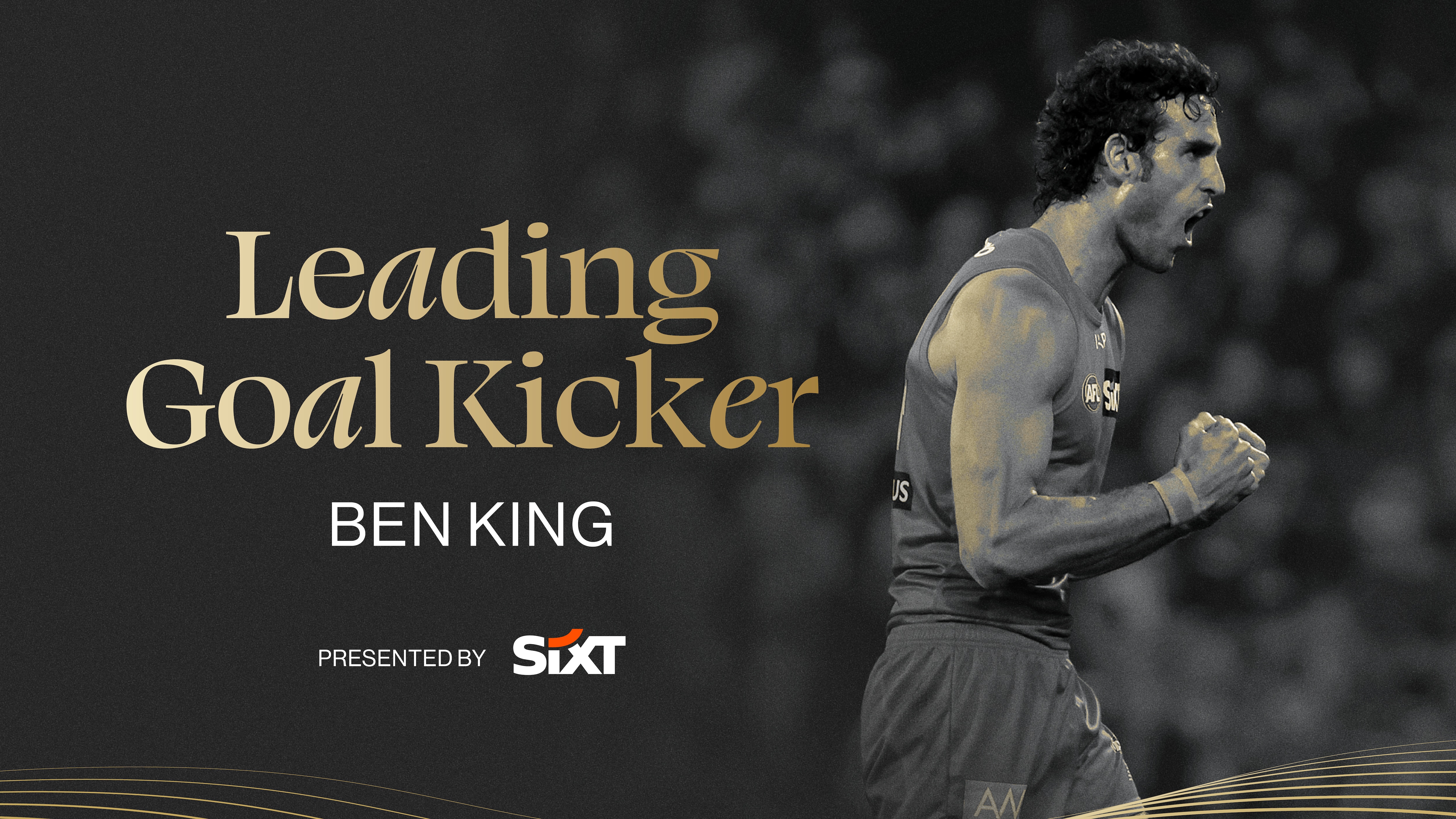 Ben King wins fourth SIXT Leading Goal Kicker