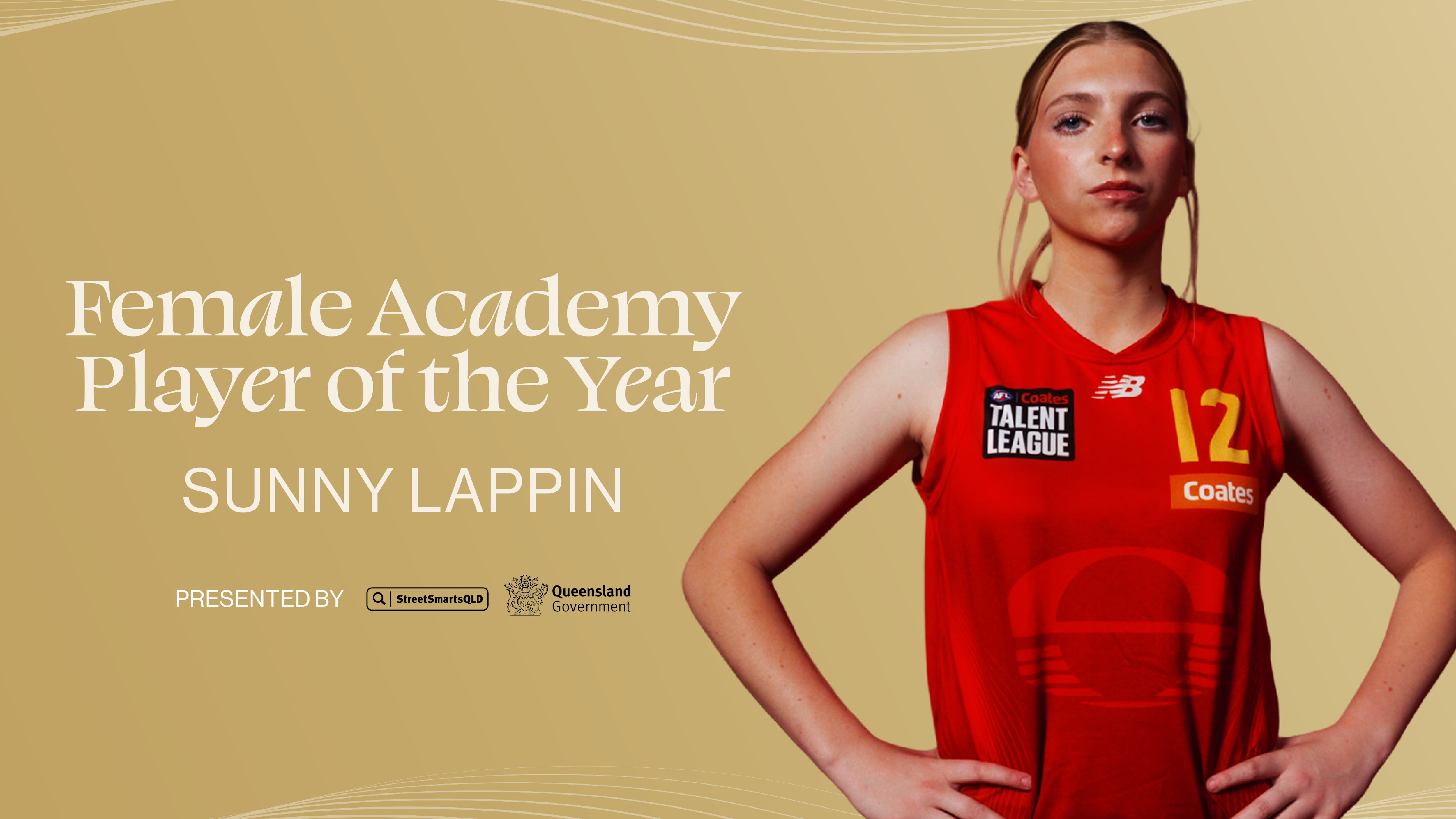 Sunny Lappin named StreetSmarts Academy Player of the Year