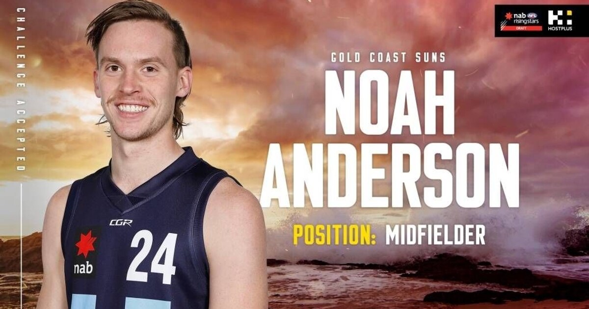 Noah Anderson joins the SUNS with Pick 2