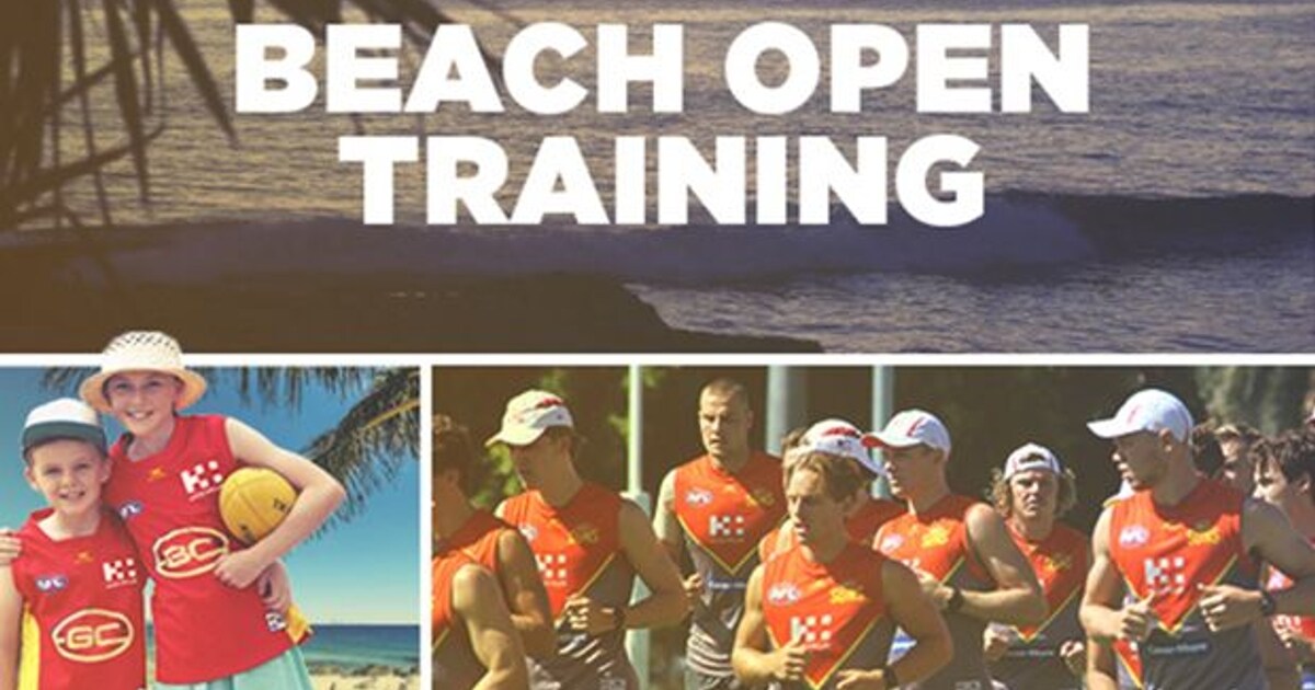Beach Open Training Session