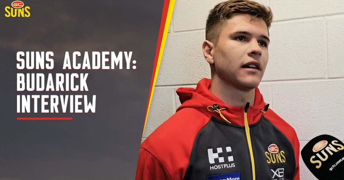 SUNS Academy: Connor Budarick post-match
