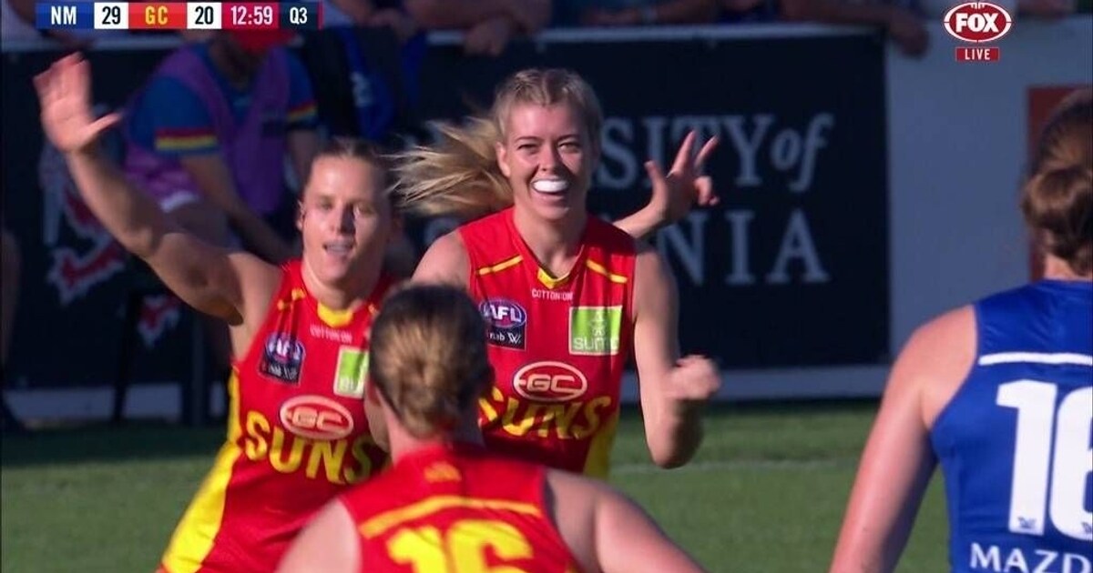 Kate Surman nominated for Coates Hire Goal of the Year