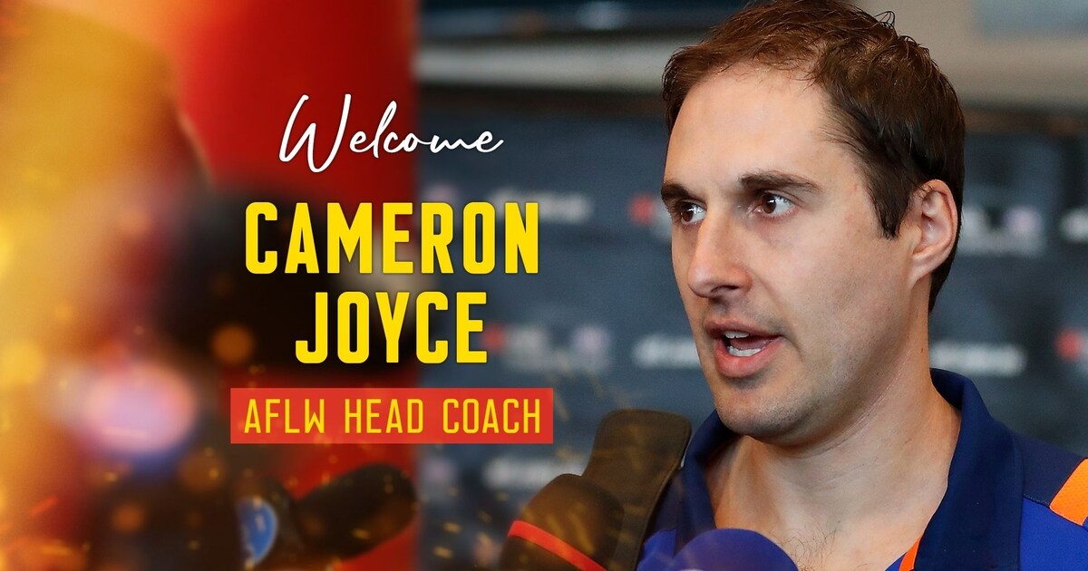 SUNS appoint Cameron Joyce as AFLW Head Coach