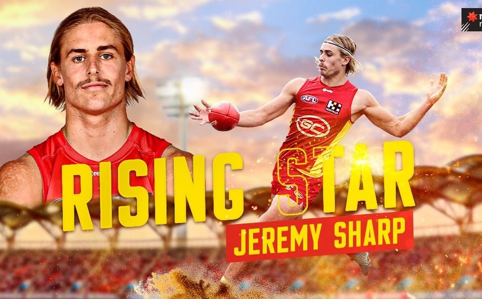 Jeremy Sharp named Round 18 Rising Star