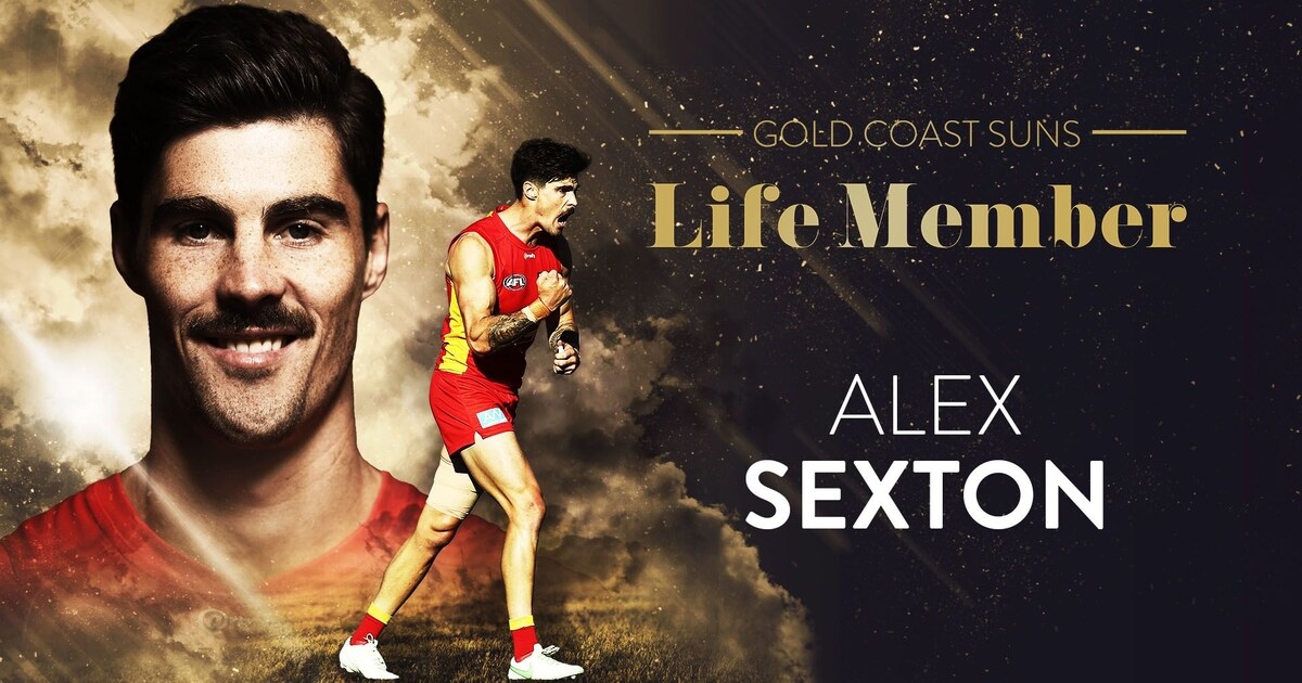Alex Sexton recognised with Life Membership