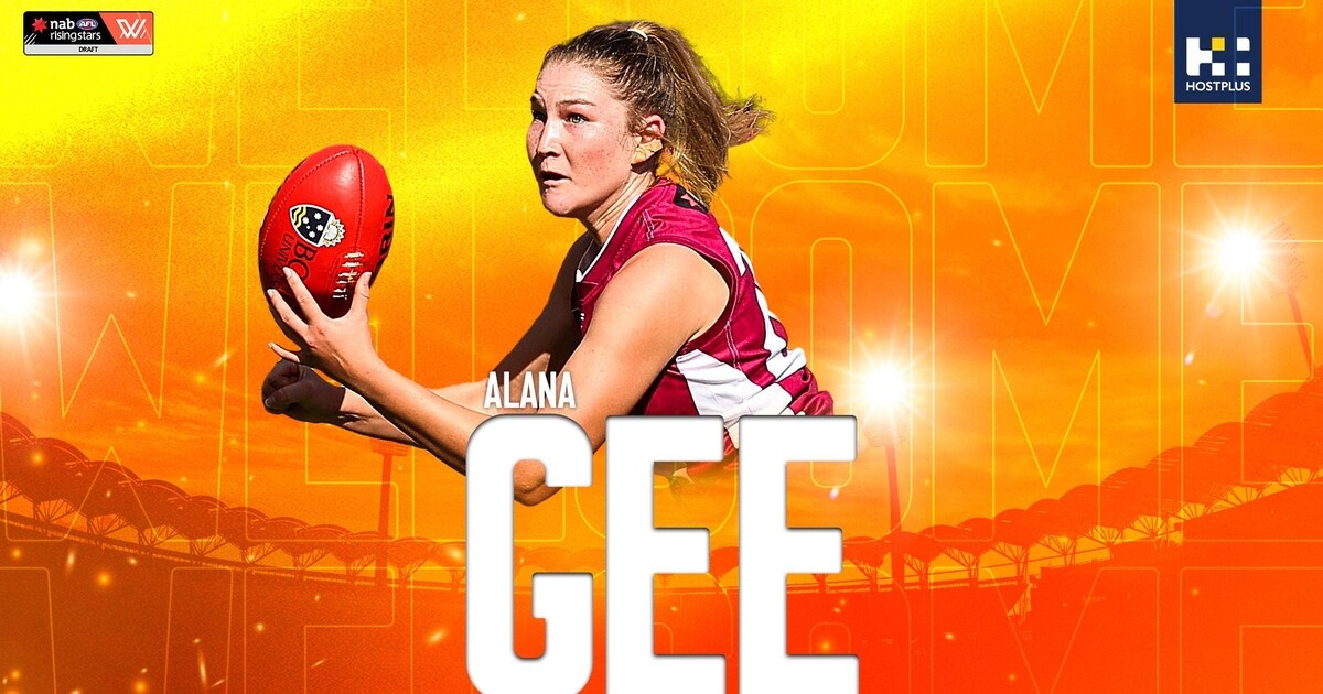 Alana Gee drafted with SUNS’ first selection