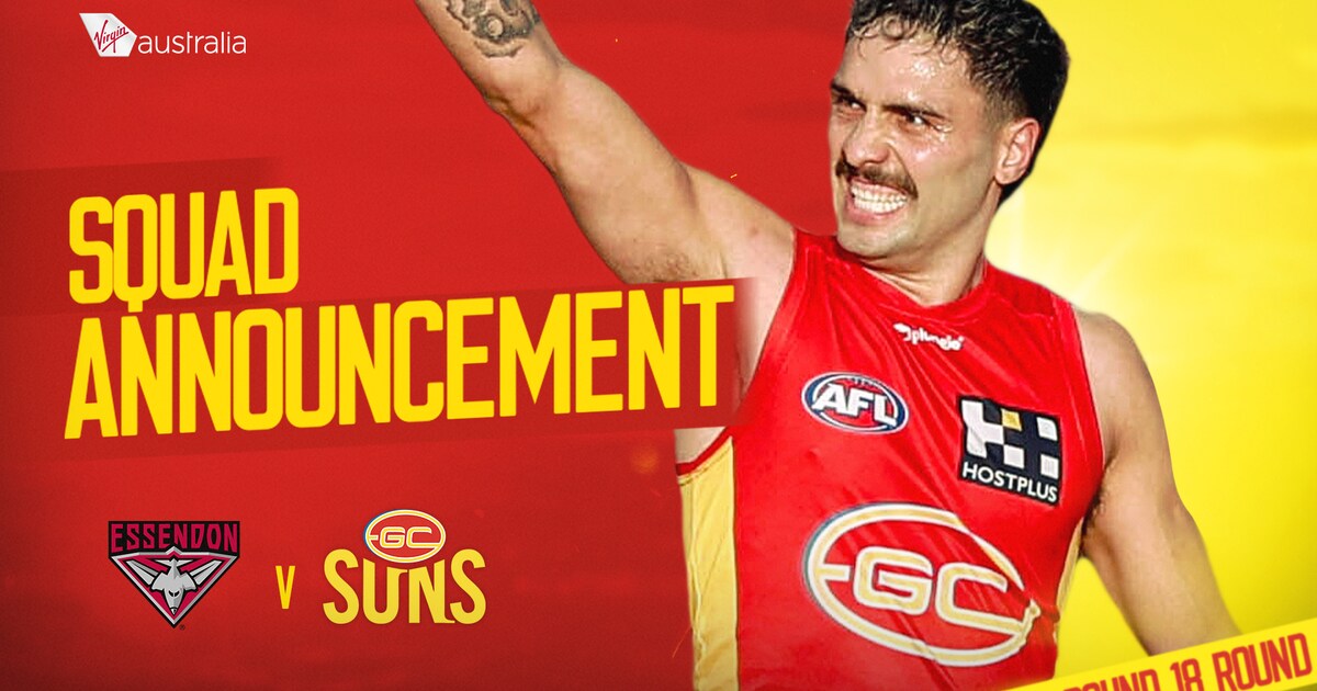 Round 18 Squad Announcement