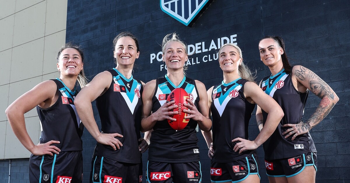 AFLW 2022 Media - Port Adelaide Media Opportunity