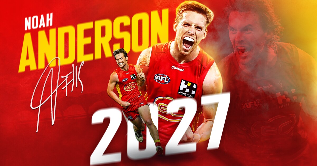 Noah Anderson signs on until 2027