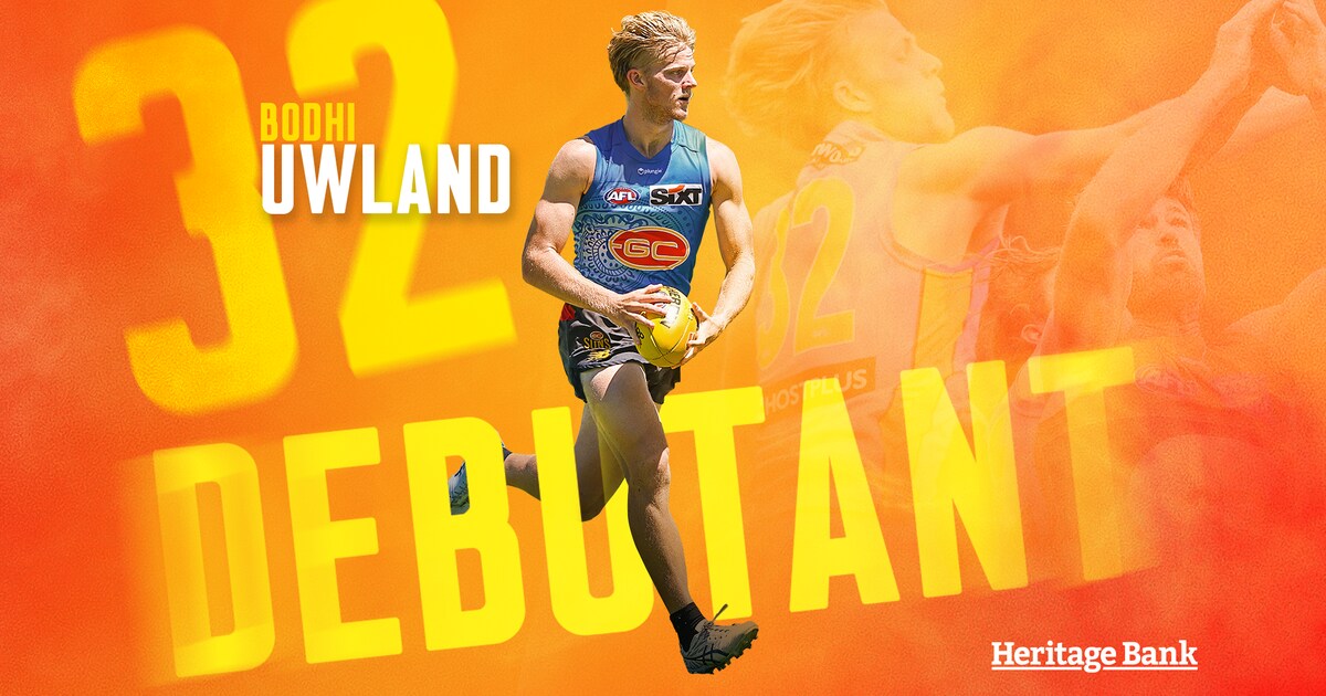 Bodhi Uwland to debut in Round 1