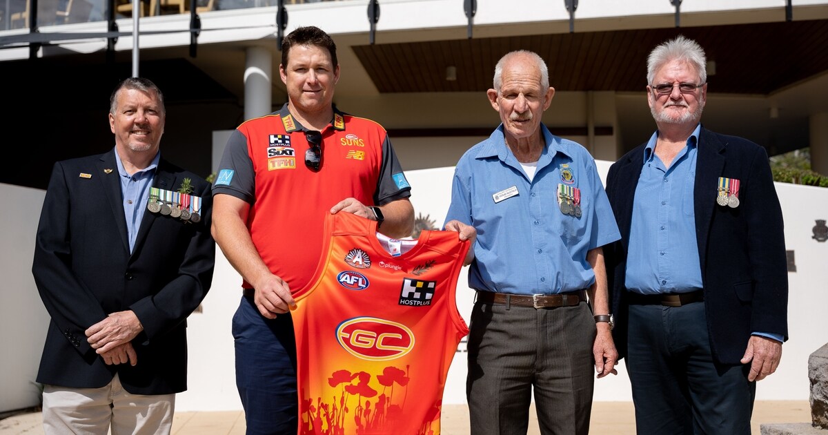 Gold Coast SUNS to commemorate the ANZAC’s in Round 6