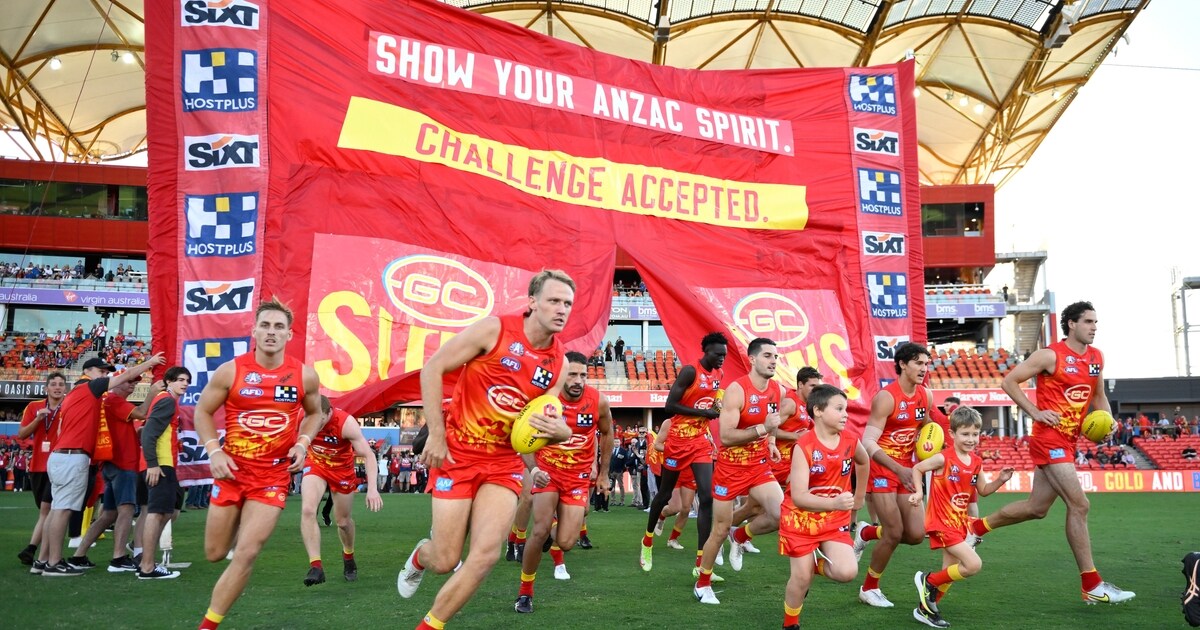 Gold Coast SUNS Fixture Announcement: Rounds 16-23