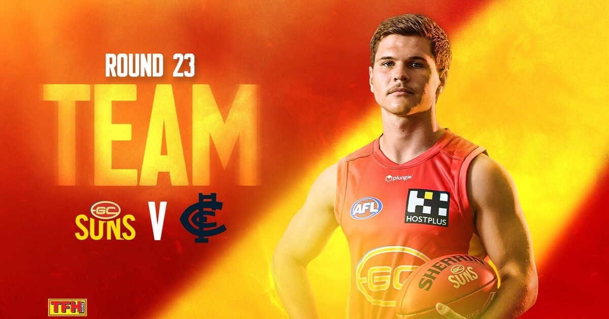 Round 23 Team Announcement: Budarick returns