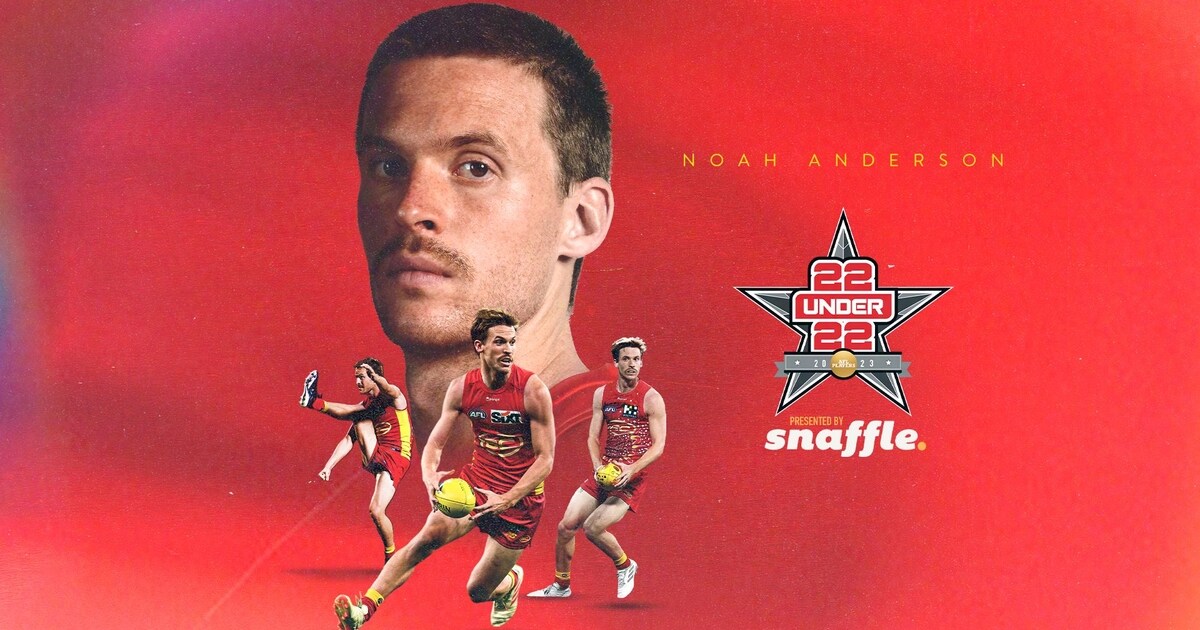 Anderson earns second 22Under22 selection