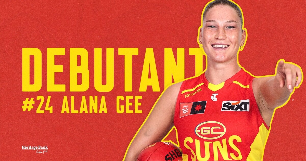 Alana Gee set to make her AFLW debut