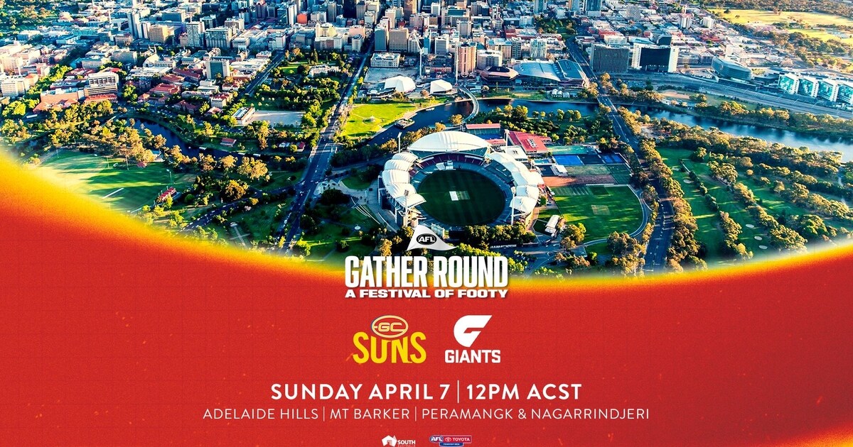 GC SUNS Gather Round Fixture Confirmed
