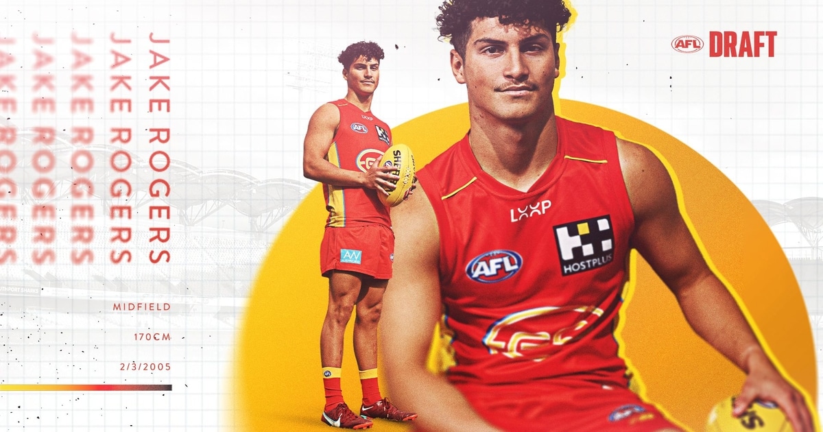 Rogers joins Suns in AFL Draft