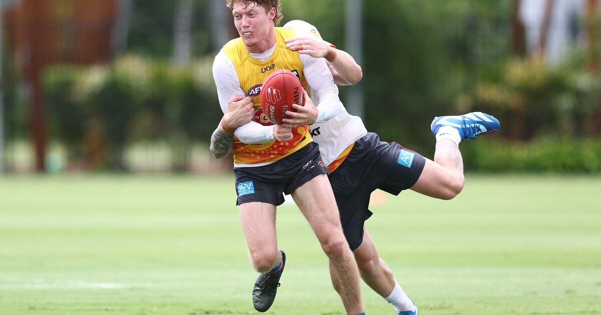AFL 2023 Training - Gold Coast 291123