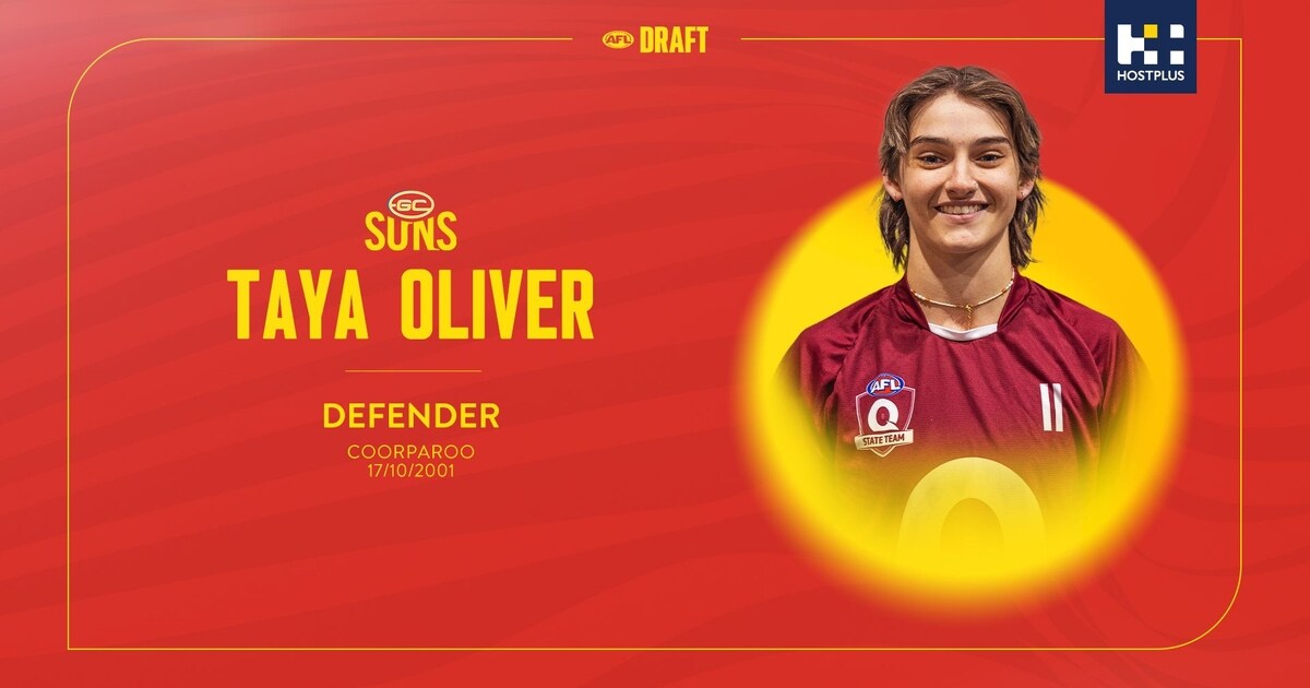 SUNS draft Taya Oliver