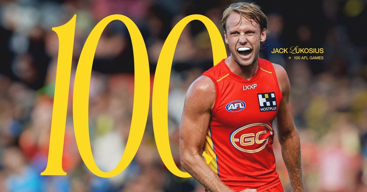 Lukosius reaches 100 games in fast fashion