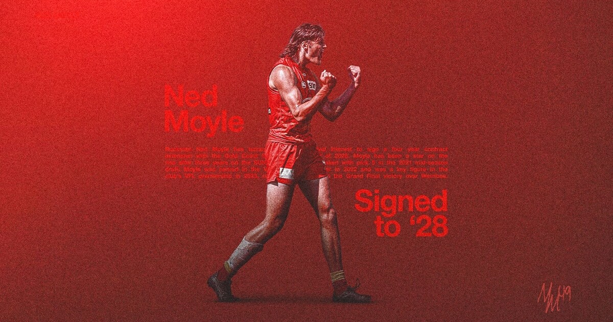 Ned Moyle commits for four more years