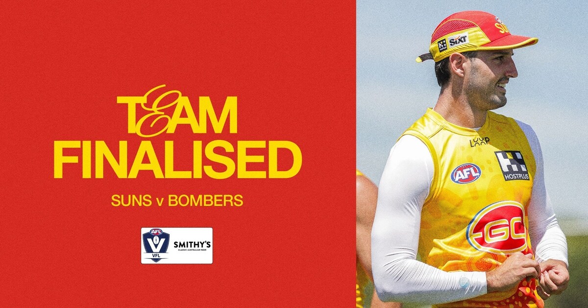 VFL Team: Round 18 v Essendon