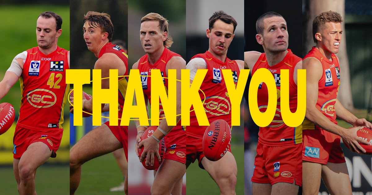 Gold Coast SUNS announce list changes